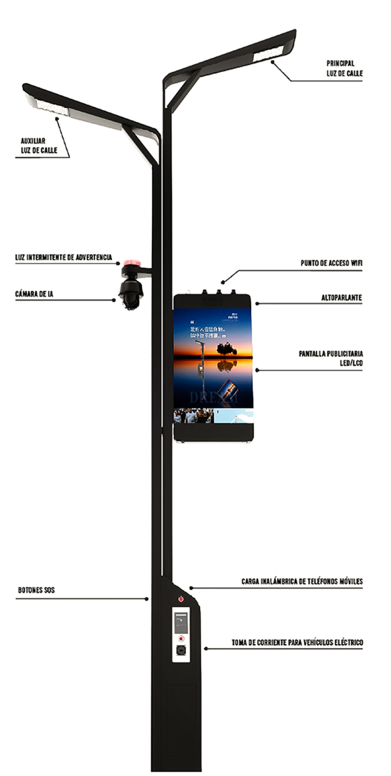 Poste inteligente smart - inkalux